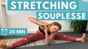 Routine stretching débutant pour gagner en souplesse (20 min) - Santé ...